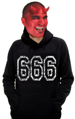 Distressed 666 Hoodie – Bewild