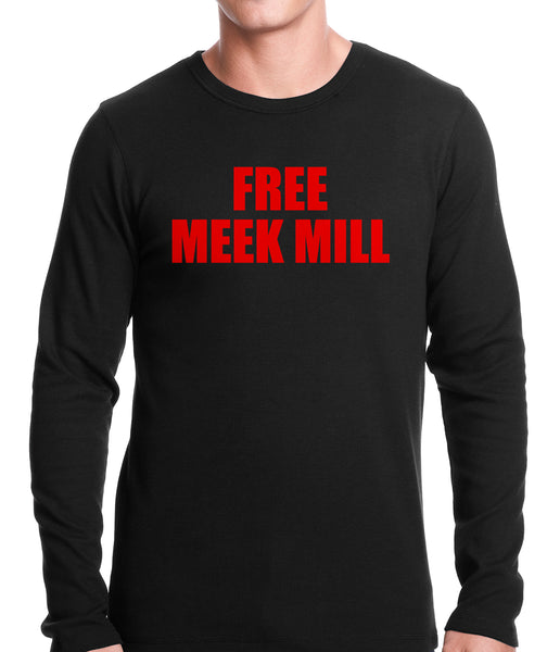 Free Meek Mill Hip Hop Thermal Shirt – Bewild