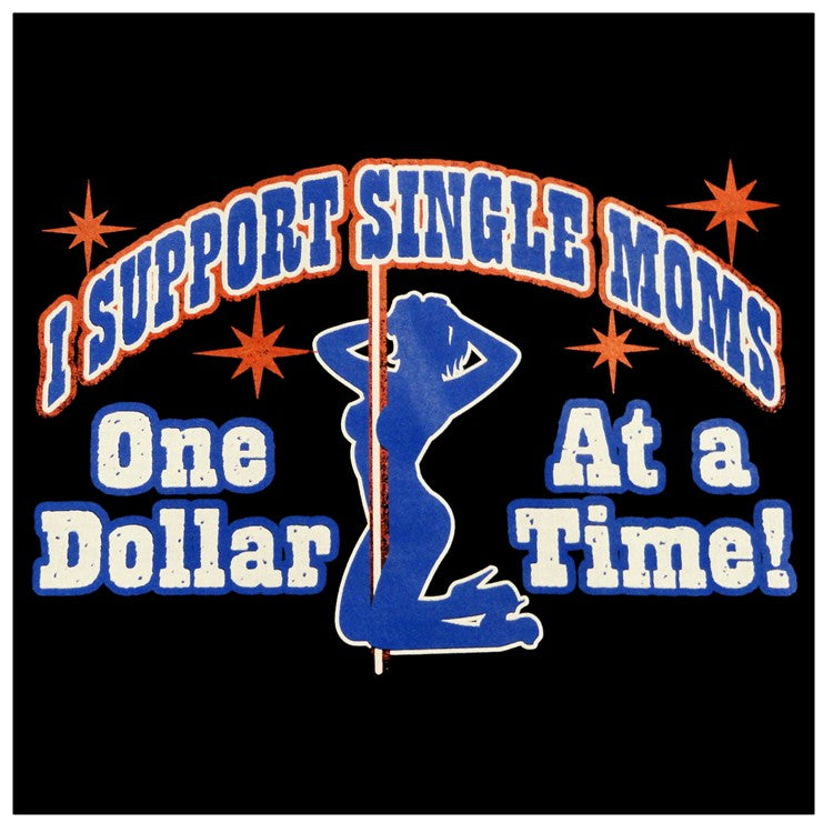 I Support Single Moms One Dollar At A Time T-Shirt – Bewild