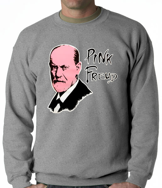 Pink Freud T-Shirt :: Sigmund Freud Adult Crewneck – Bewild