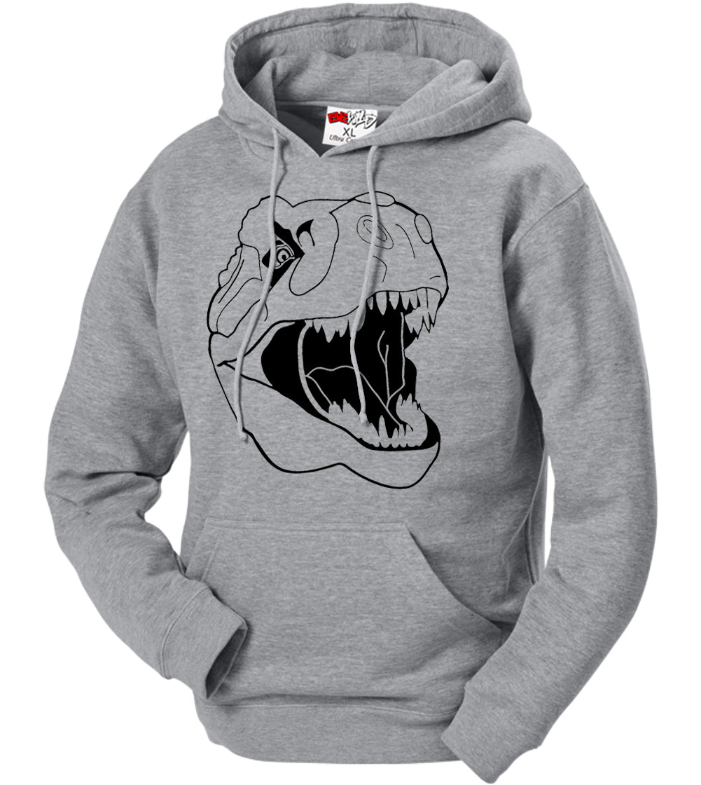 T-REX Head Adult Hoodie – Bewild
