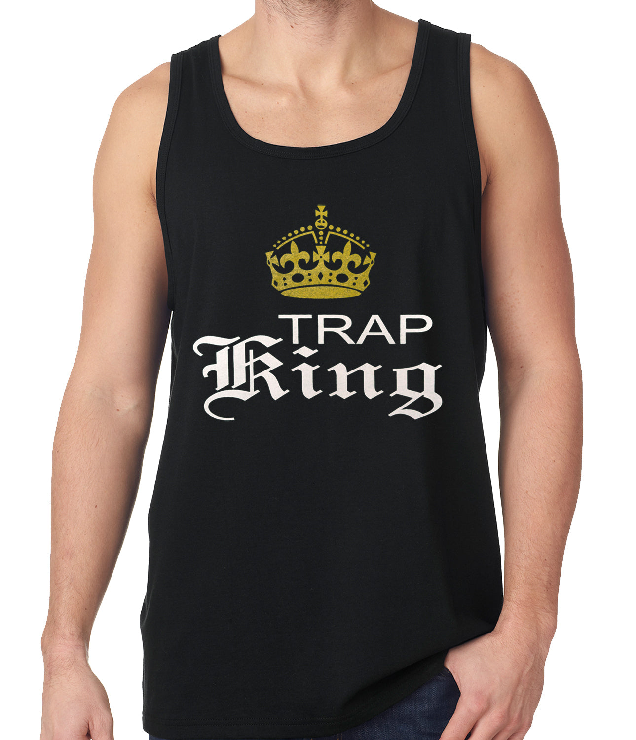 Trap King Golden Crown Tank Top – Bewild