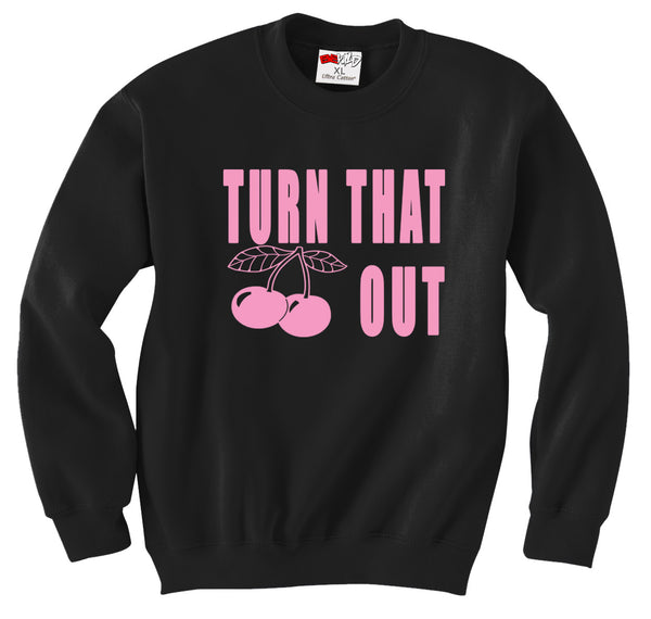 Turn That Cherry Out Crew Neck Sweatshirt – Bewild