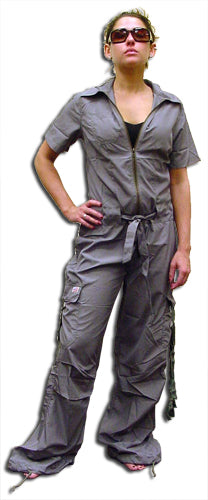 UFO Girly Hipster Flight Suit (Grey) – Bewild